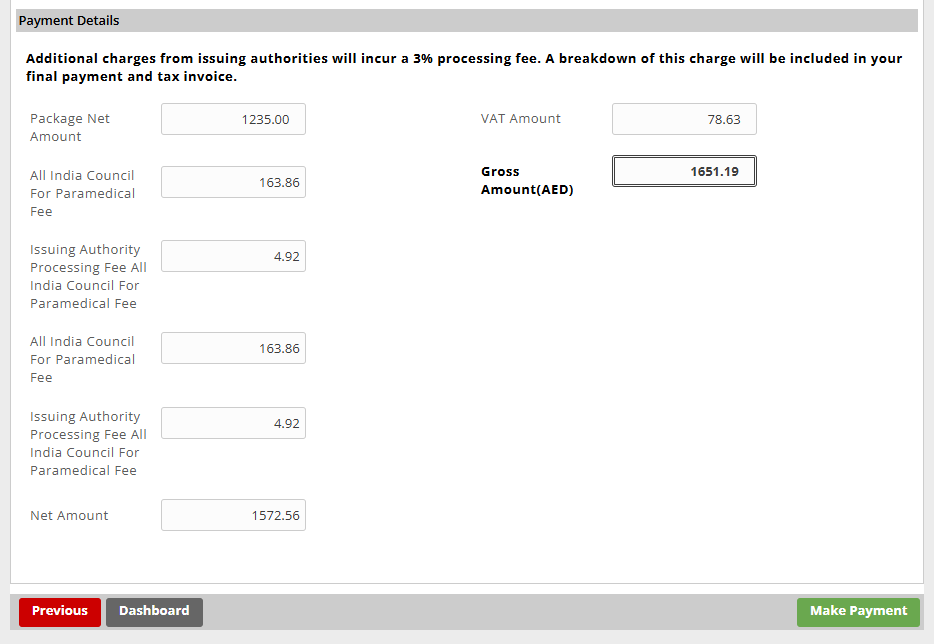 DHA DataFlow Fees 2025:dataflow Payment, dataflow verification