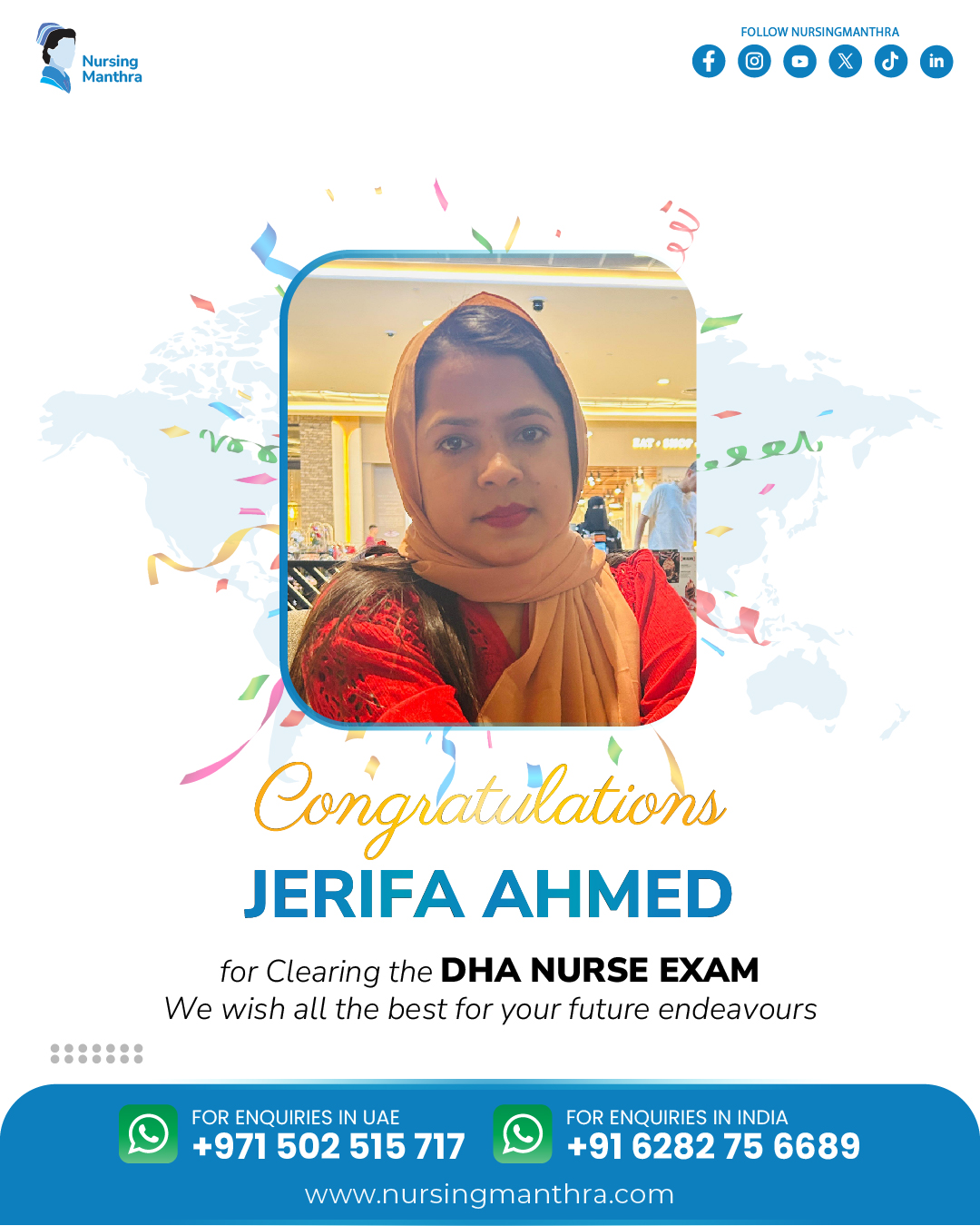 Jerifa DHA Nurse - Nursing Manthra